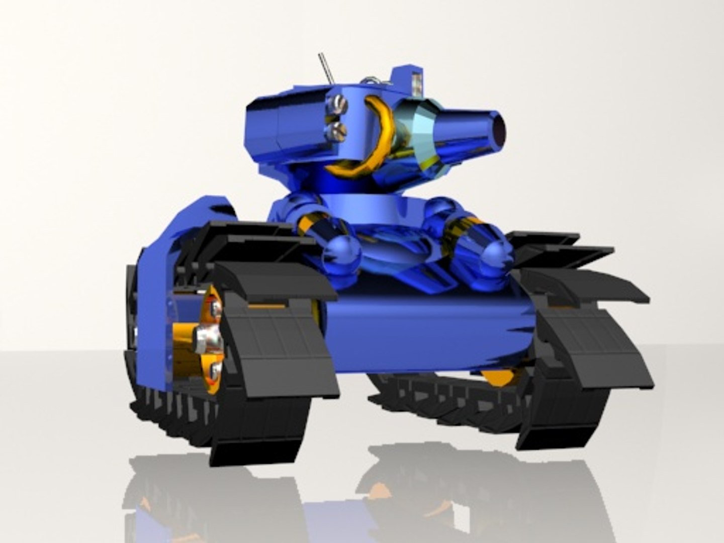Tank Anime 3d Max