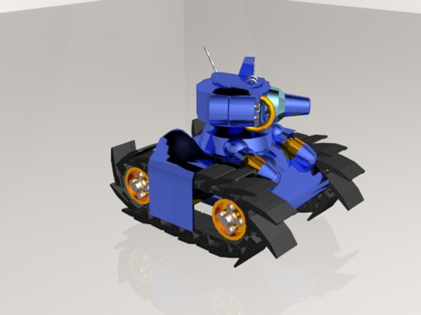 Tank Anime 3d Max