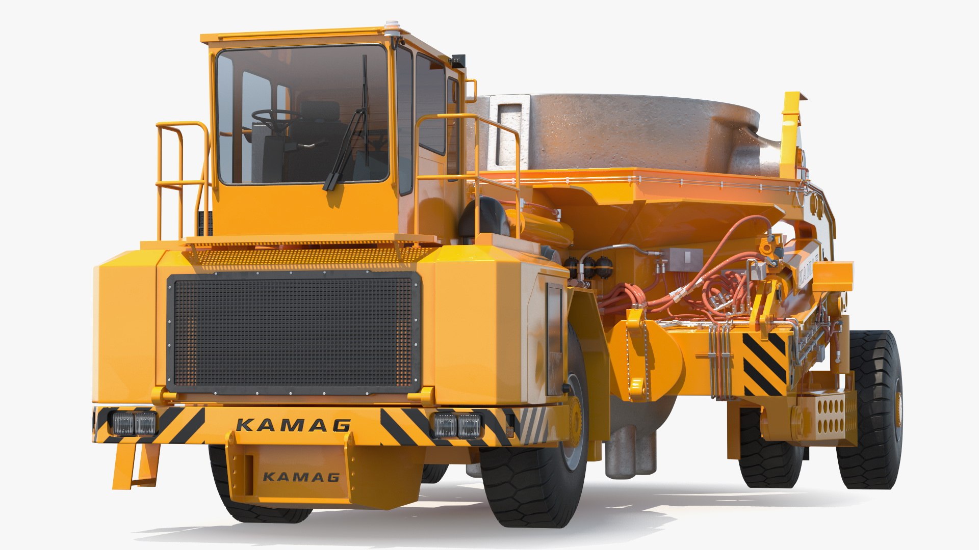 3D KAMAG SlagPotCarrier Rigged Model - TurboSquid 2181313