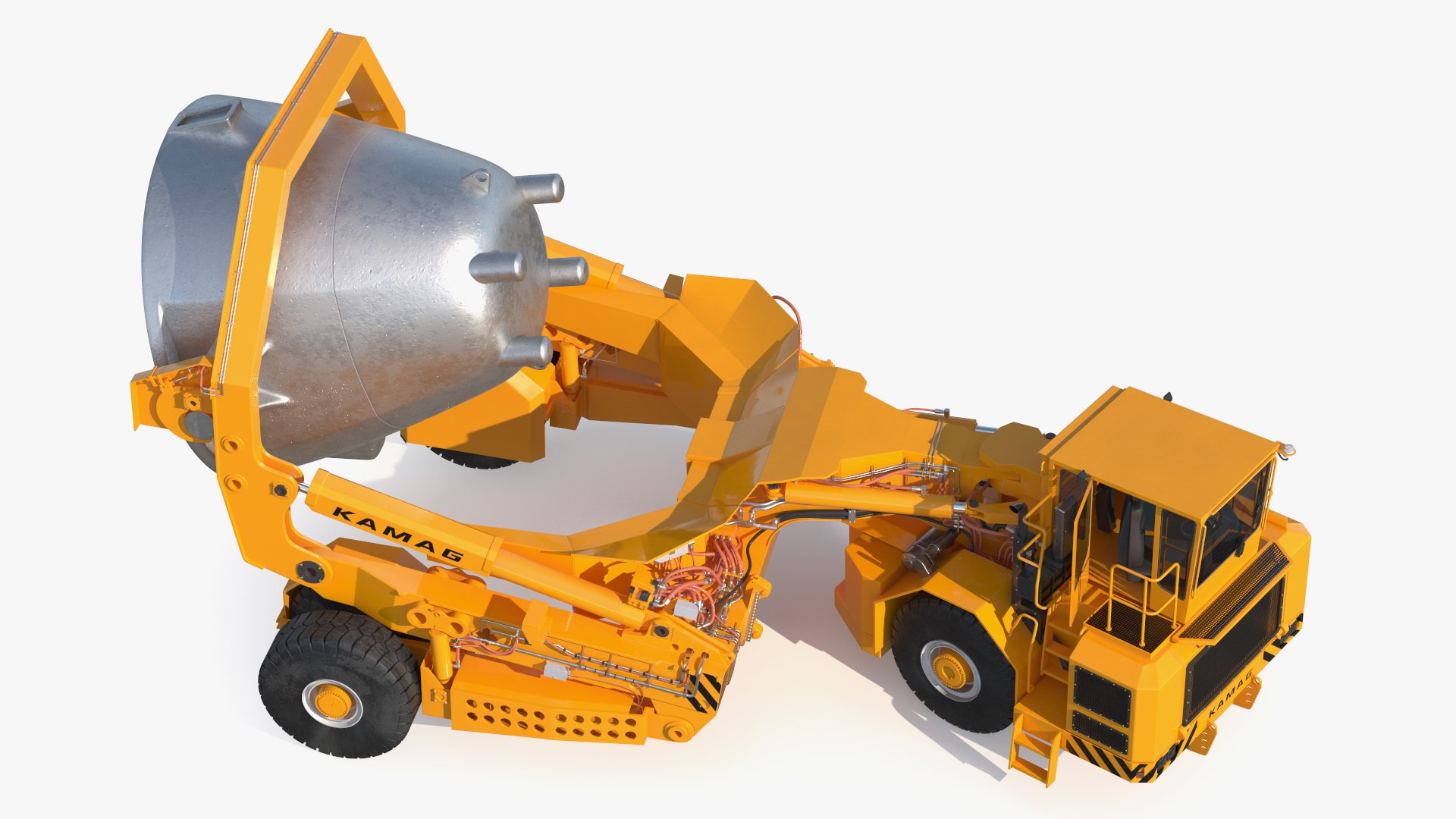 3D KAMAG SlagPotCarrier Rigged Model - TurboSquid 2181313