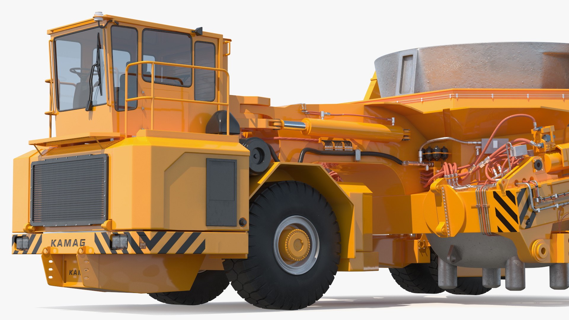 3D KAMAG SlagPotCarrier Rigged Model - TurboSquid 2181313