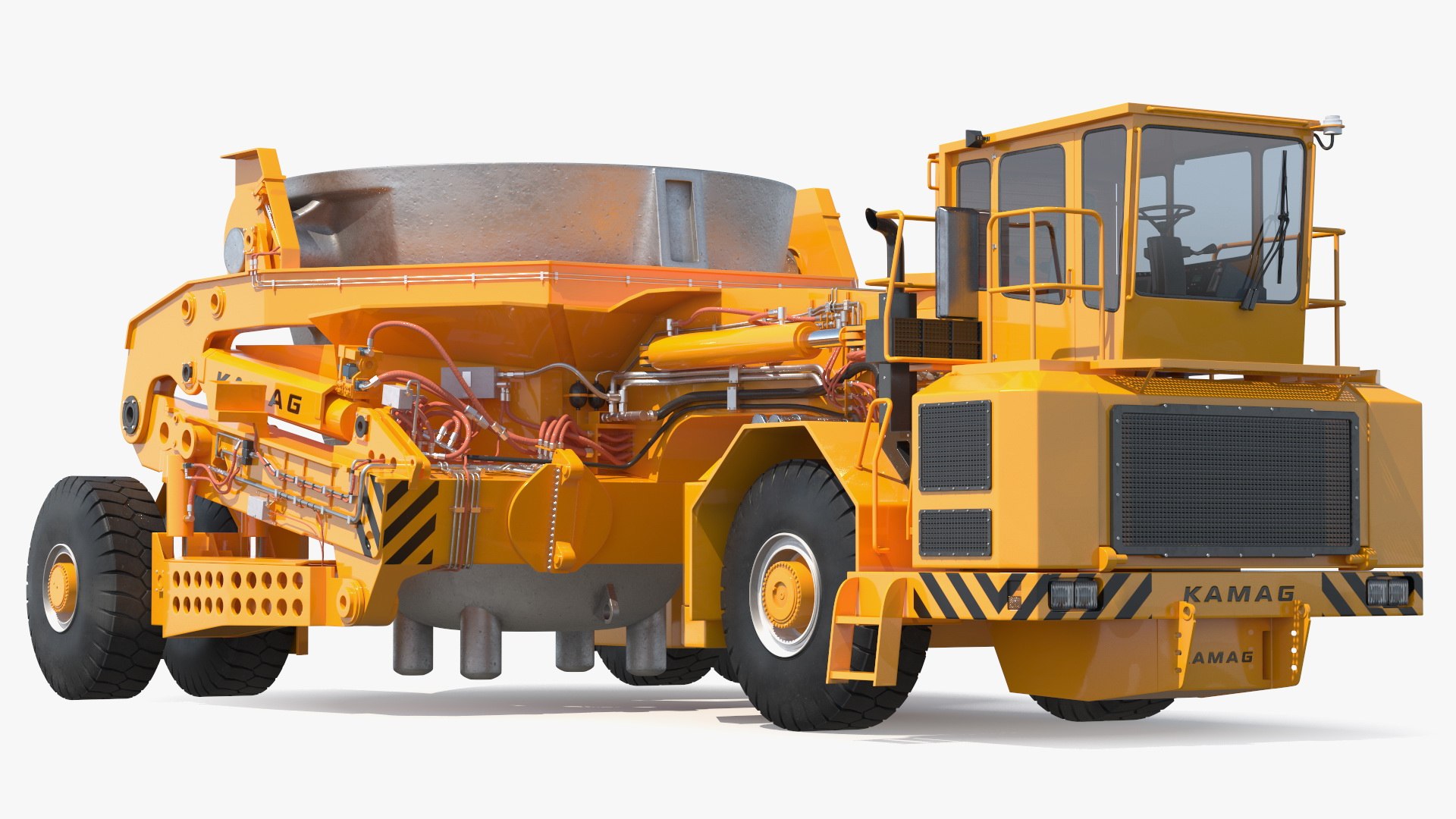 3D KAMAG SlagPotCarrier Rigged Model - TurboSquid 2181313