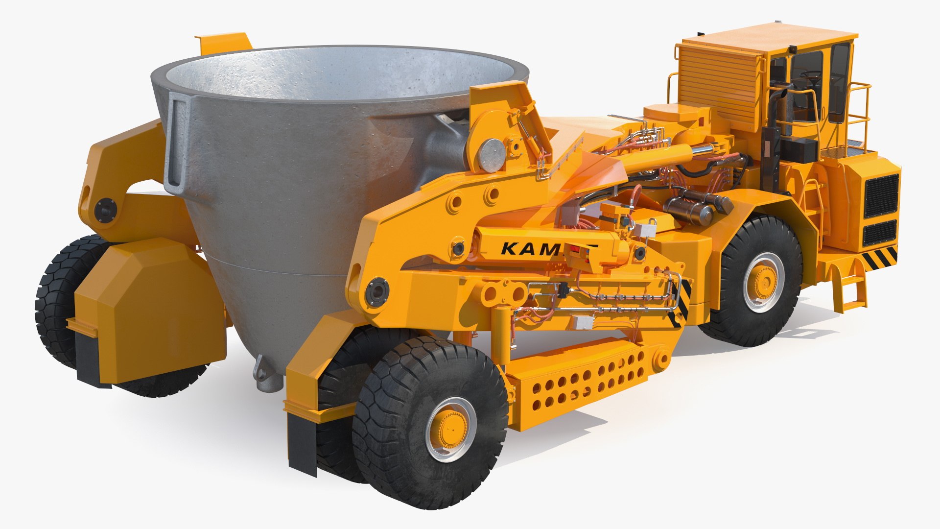 3D KAMAG SlagPotCarrier Rigged Model - TurboSquid 2181313