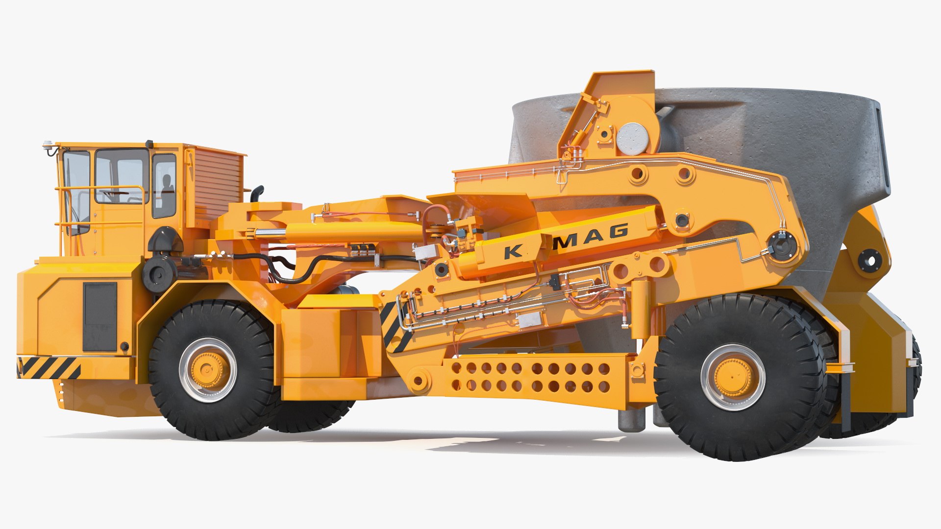 3D KAMAG SlagPotCarrier Rigged Model - TurboSquid 2181313