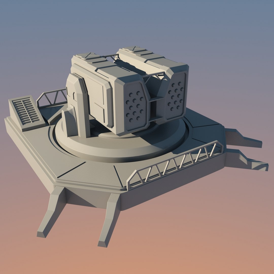 Max Futuristic Missile Turret