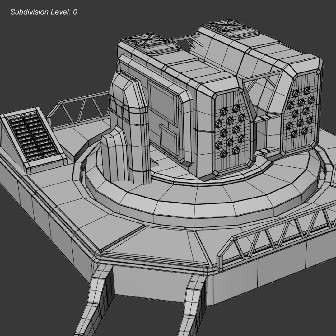 Max Futuristic Missile Turret