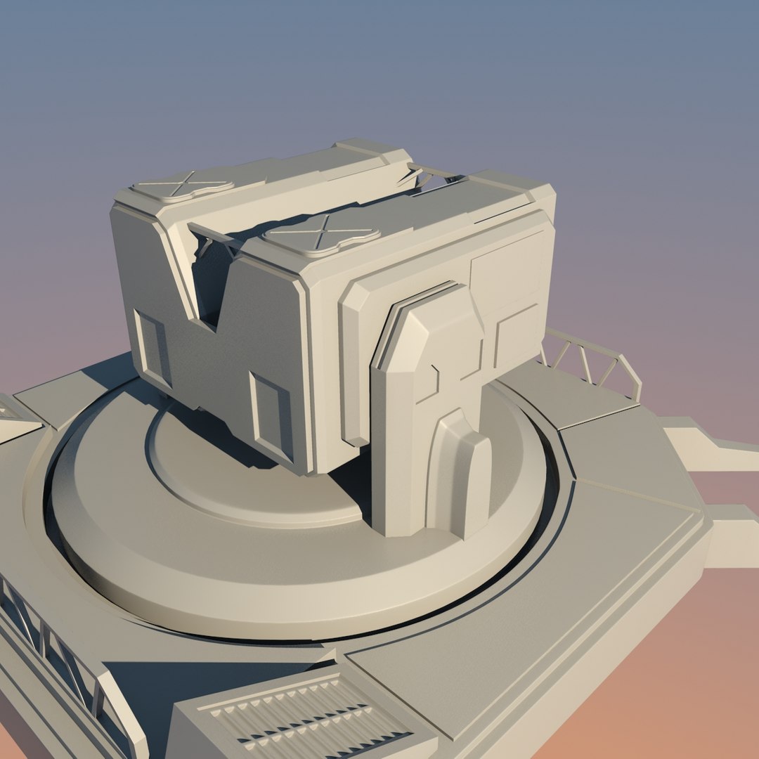 Max Futuristic Missile Turret