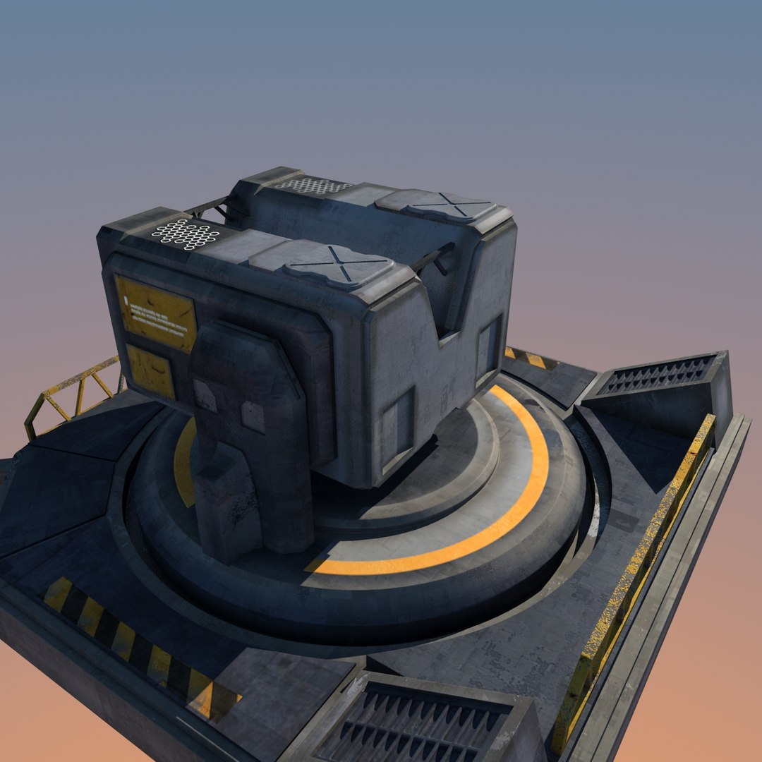 Max Futuristic Missile Turret