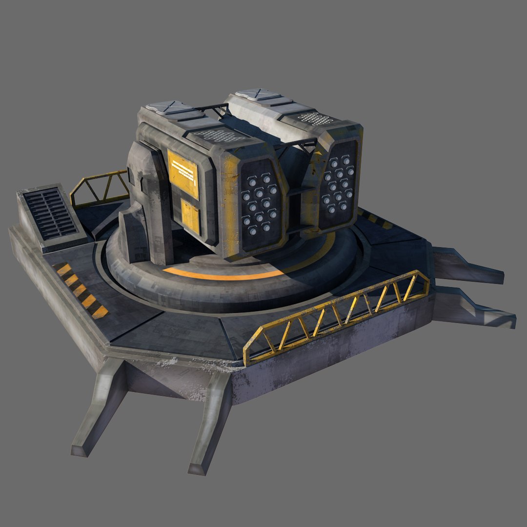 Max Futuristic Missile Turret