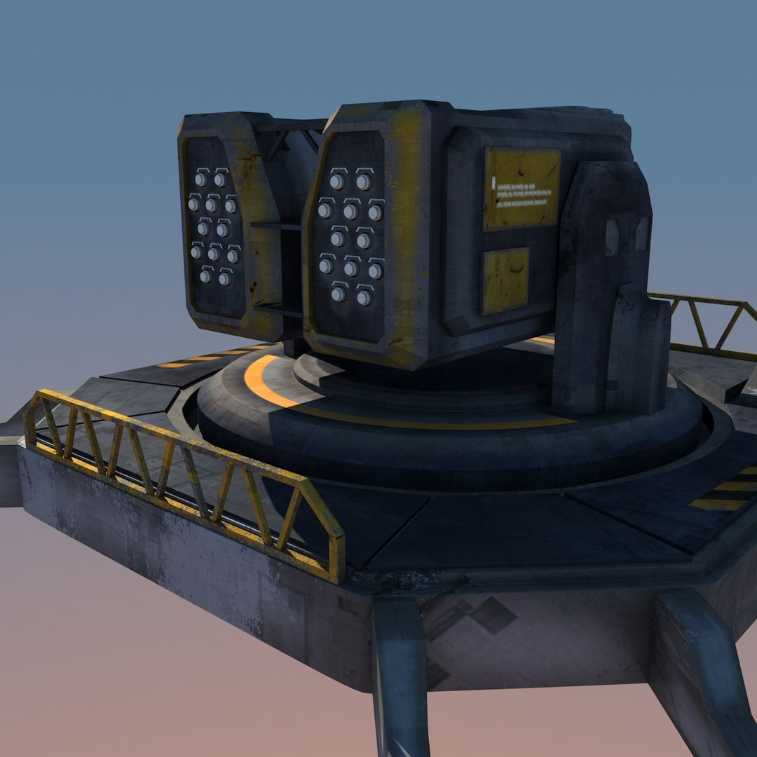 Max Futuristic Missile Turret