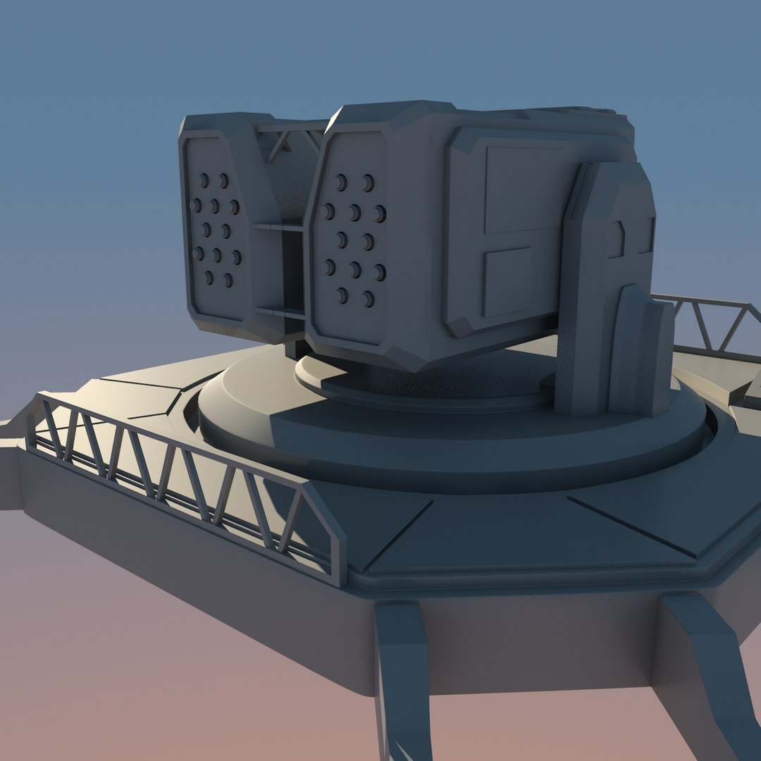 Max Futuristic Missile Turret