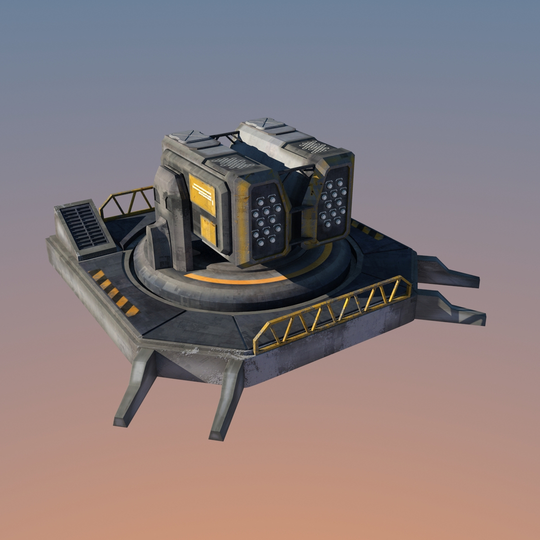 Max Futuristic Missile Turret