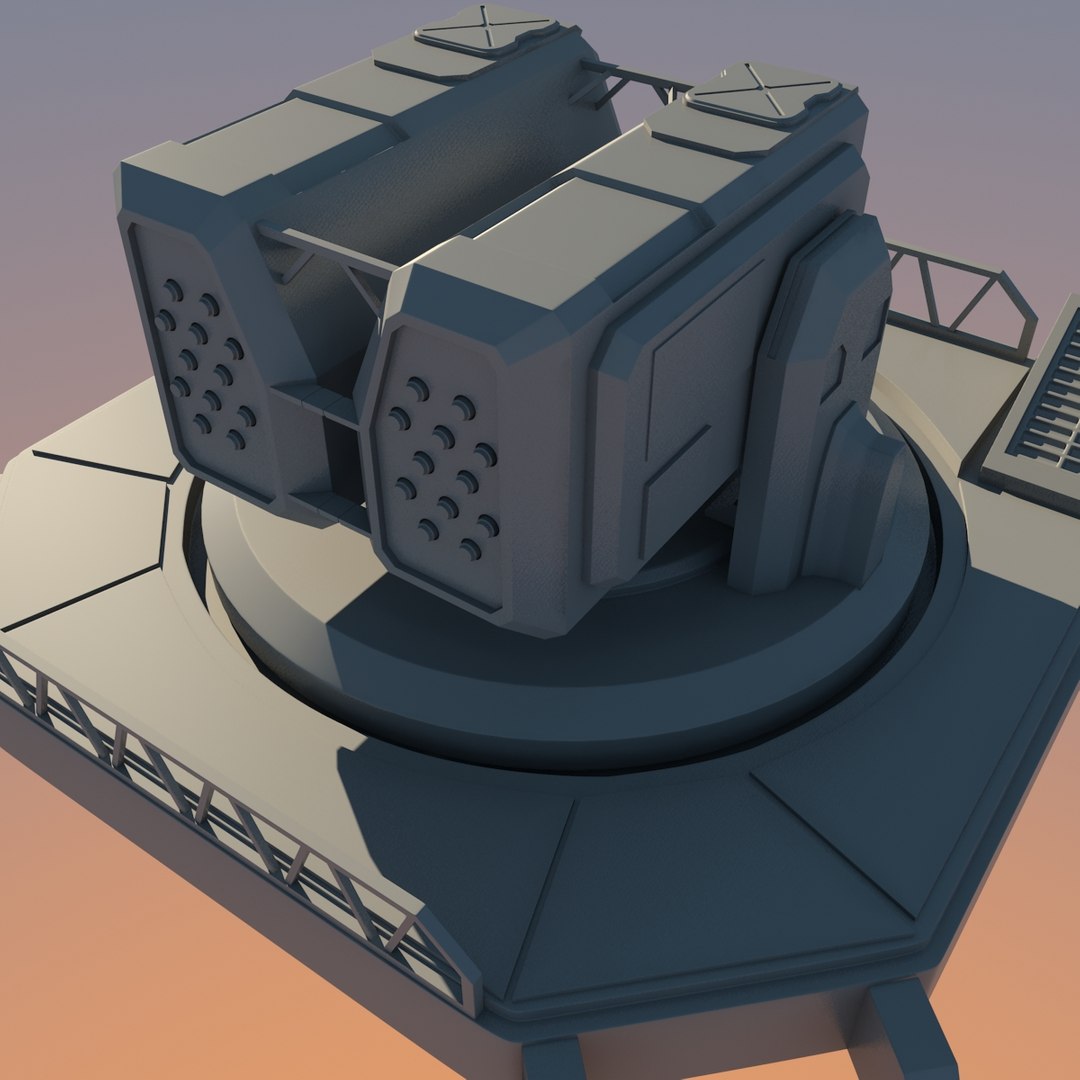 Max Futuristic Missile Turret