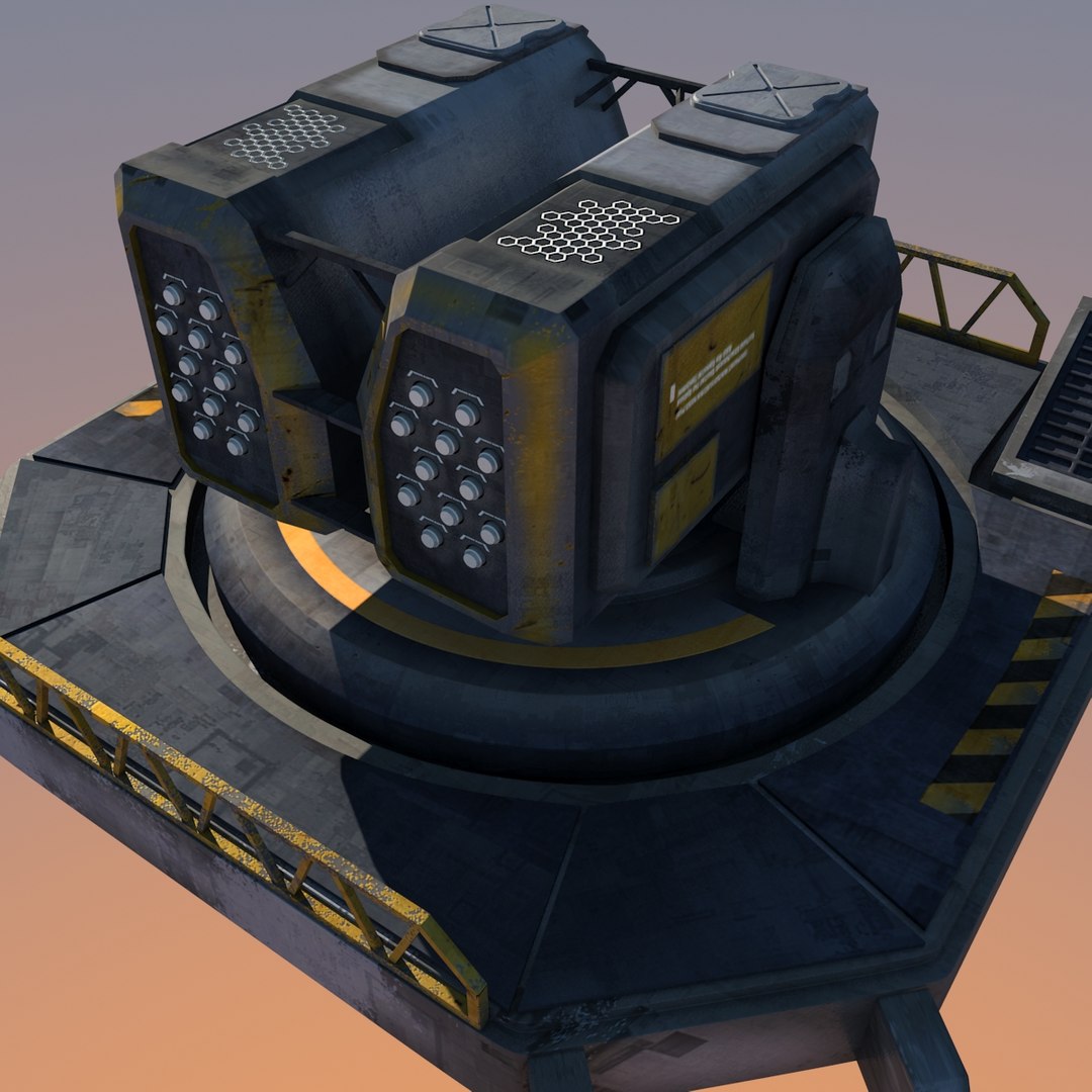 Max Futuristic Missile Turret