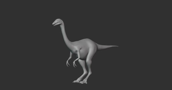 modelo 3d Kinnareemimus Basemesh Low Poly - TurboSquid 1994628