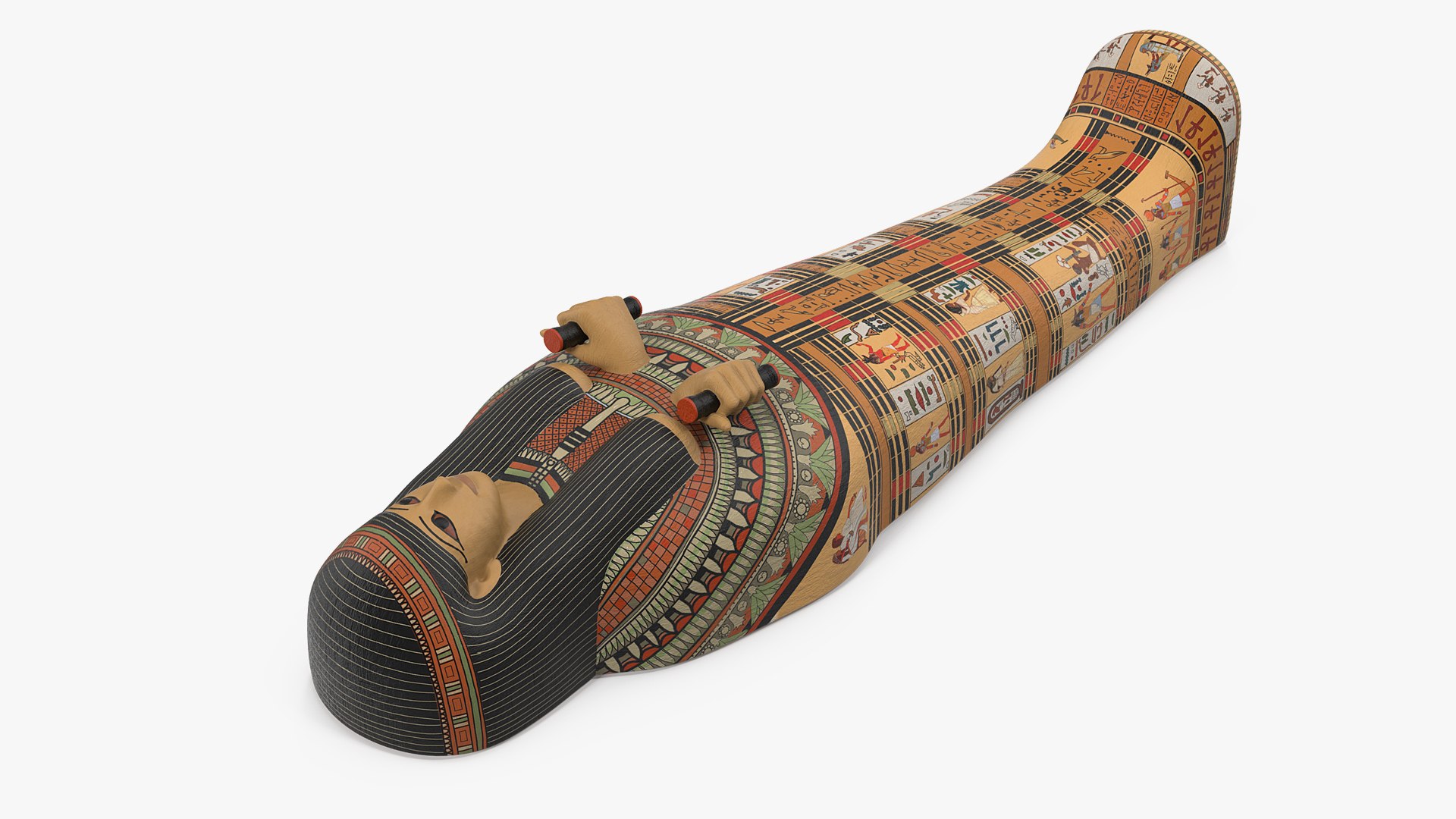 Egyptian Sarcophagus Model - TurboSquid 1445523