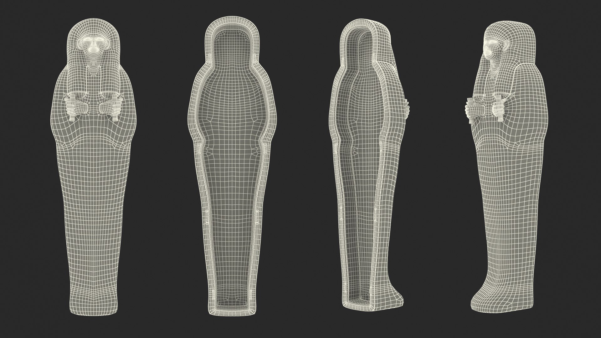 Egyptian Sarcophagus Model - TurboSquid 1445523