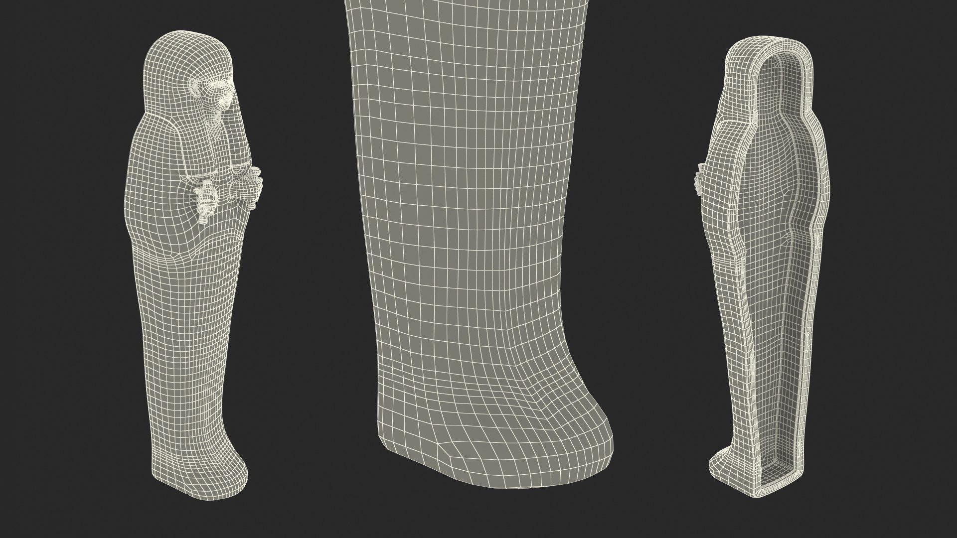 Egyptian Sarcophagus Model - TurboSquid 1445523