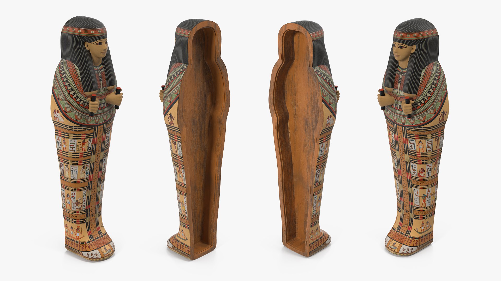 Egyptian Sarcophagus Model - TurboSquid 1445523