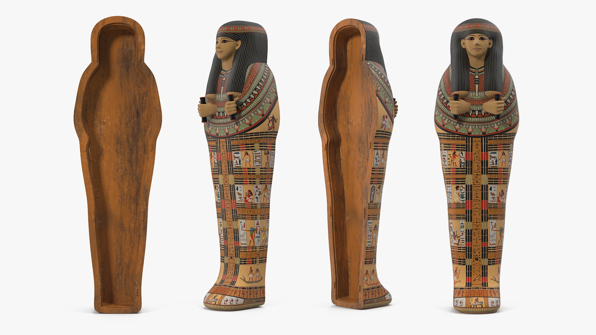 Egyptian Sarcophagus Model - TurboSquid 1445523
