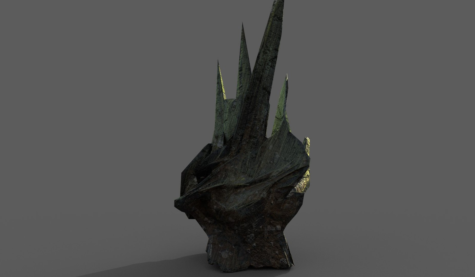 Alien Rocks 3D Model - TurboSquid 1296297