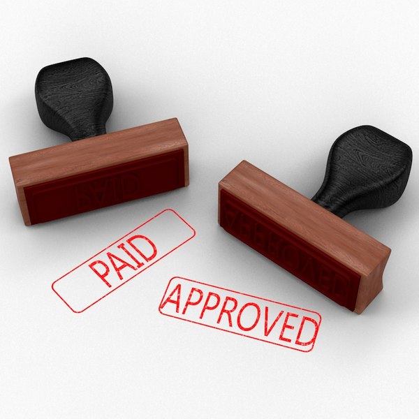 3d seal stamp model