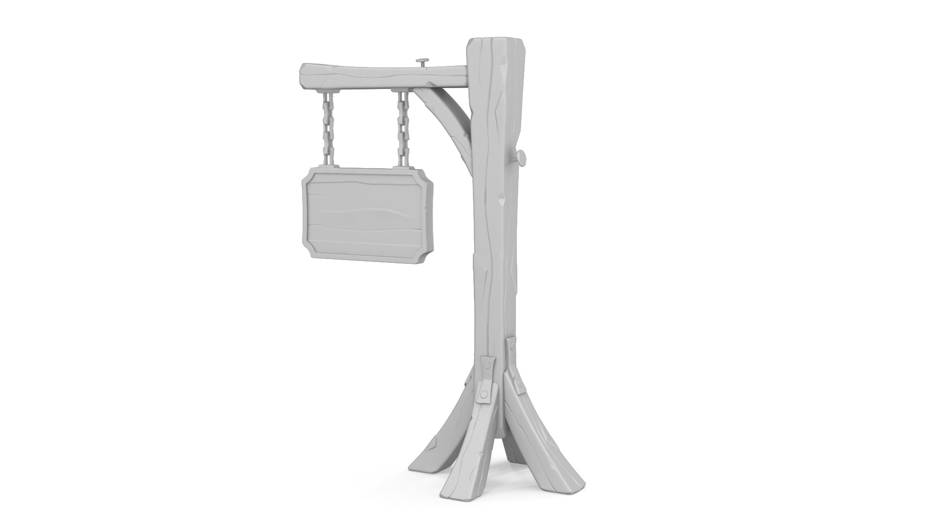 Stylized Medieval Sign 3D Model - TurboSquid 2303307