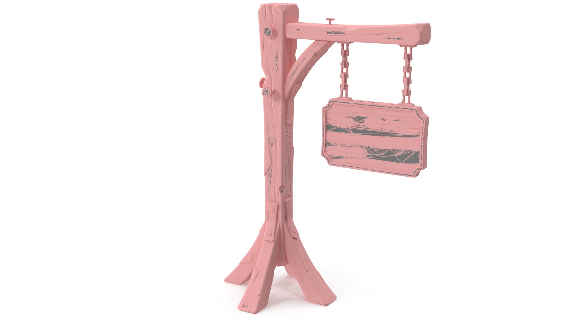 Stylized Medieval Sign 3D Model - TurboSquid 2303307
