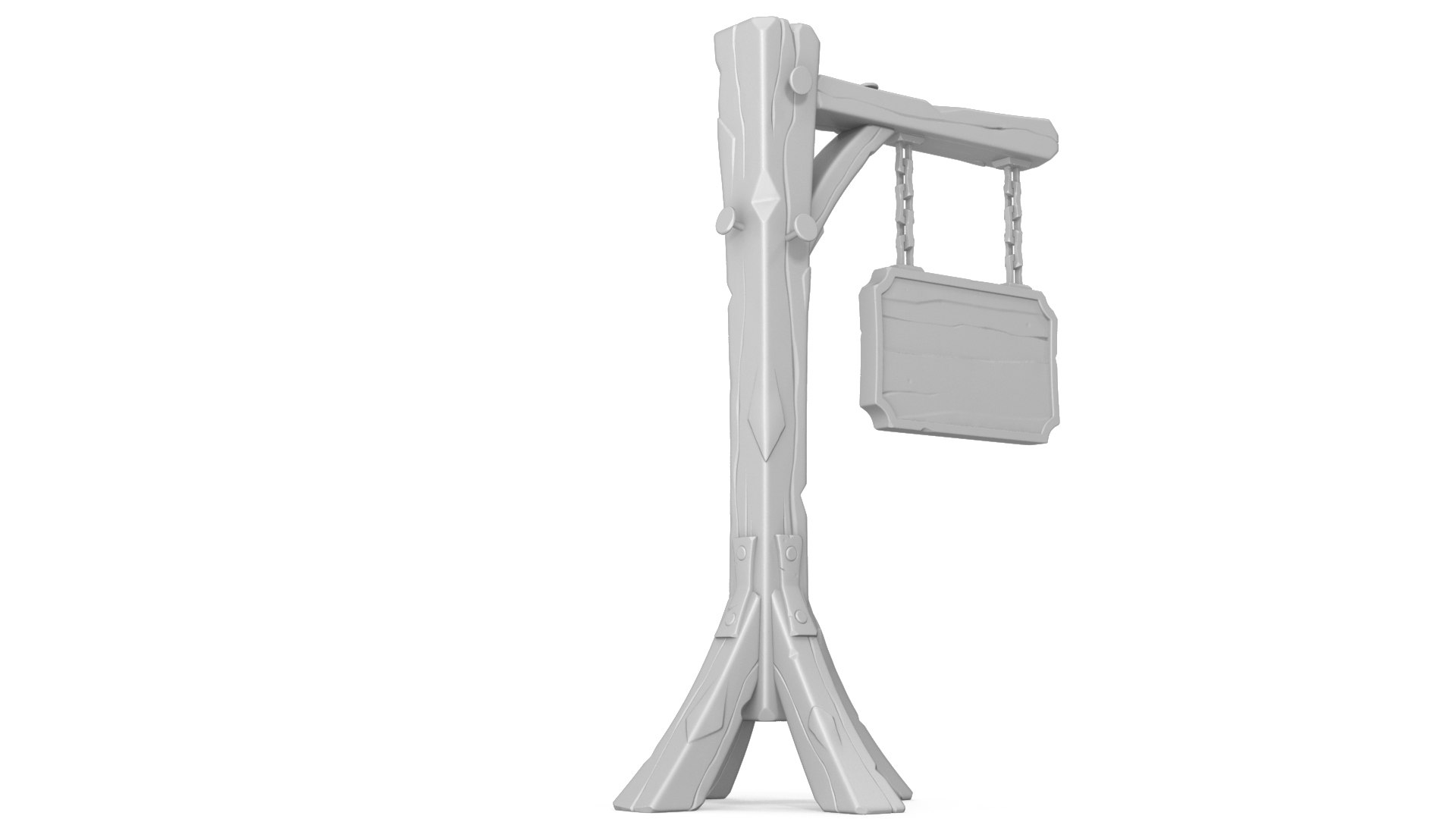 Stylized Medieval Sign 3D Model - TurboSquid 2303307