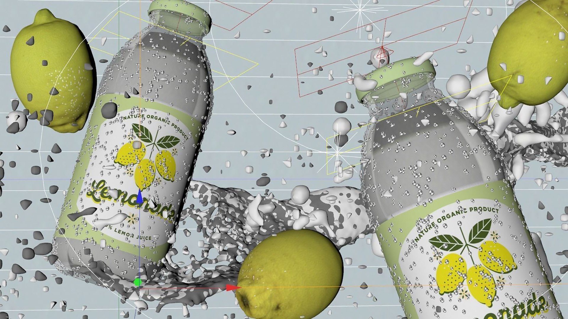 Splash Lemon Animated 3D Model - TurboSquid 1731626
