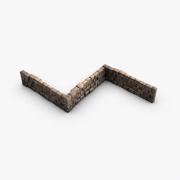 3ds max stone block wall