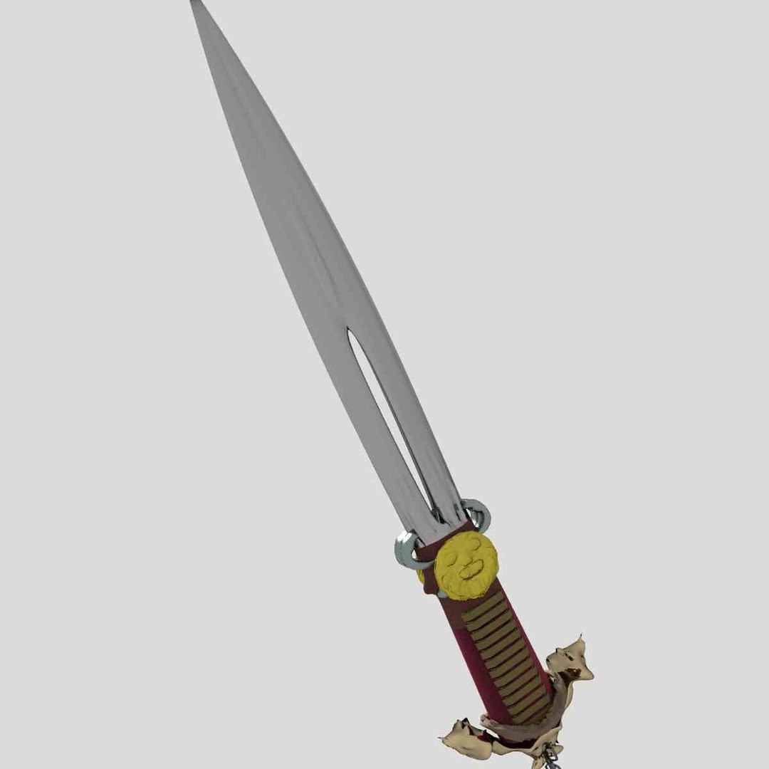 Vintage Knife Cutting Obj Free