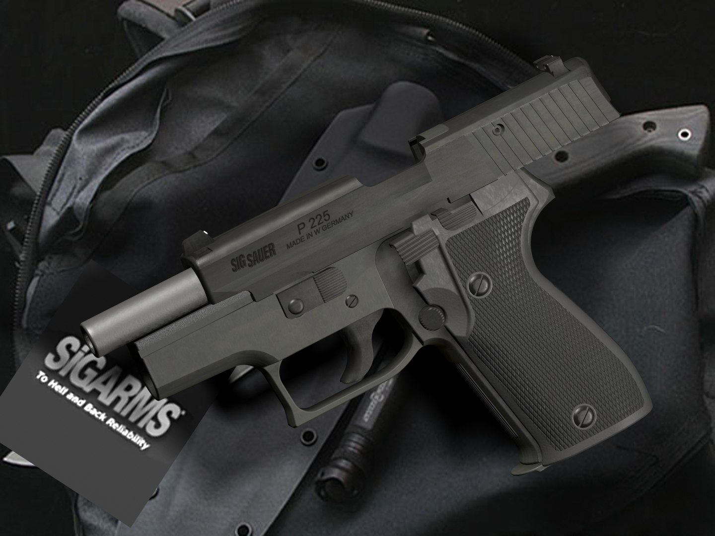 Sig Sauer P225 3d Model