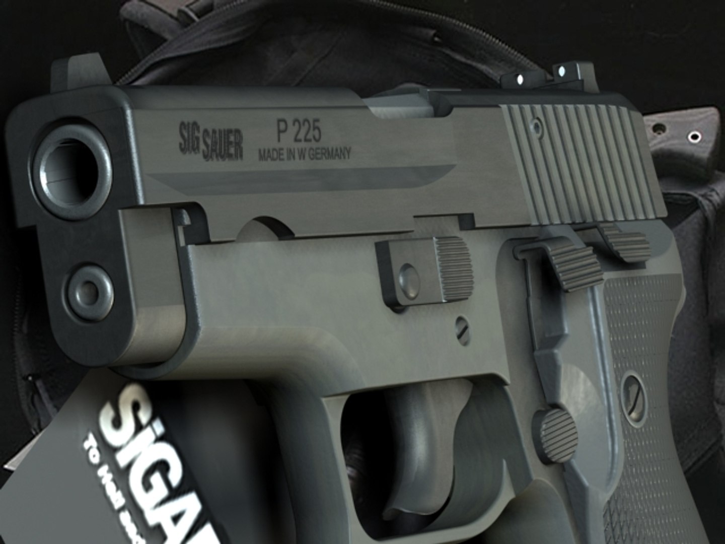 Sig Sauer P225 3d Model