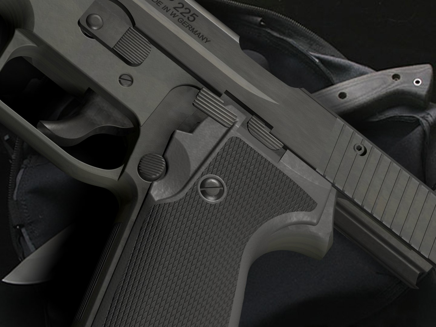 Sig Sauer P225 3d Model