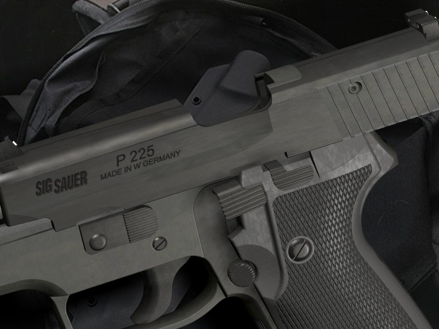 Sig Sauer P225 3d Model