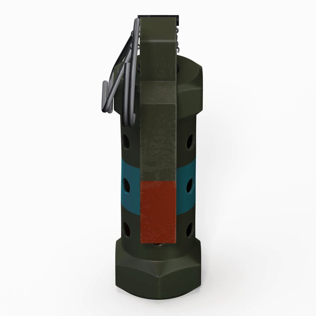 M84 Stun Grenade 3d Model