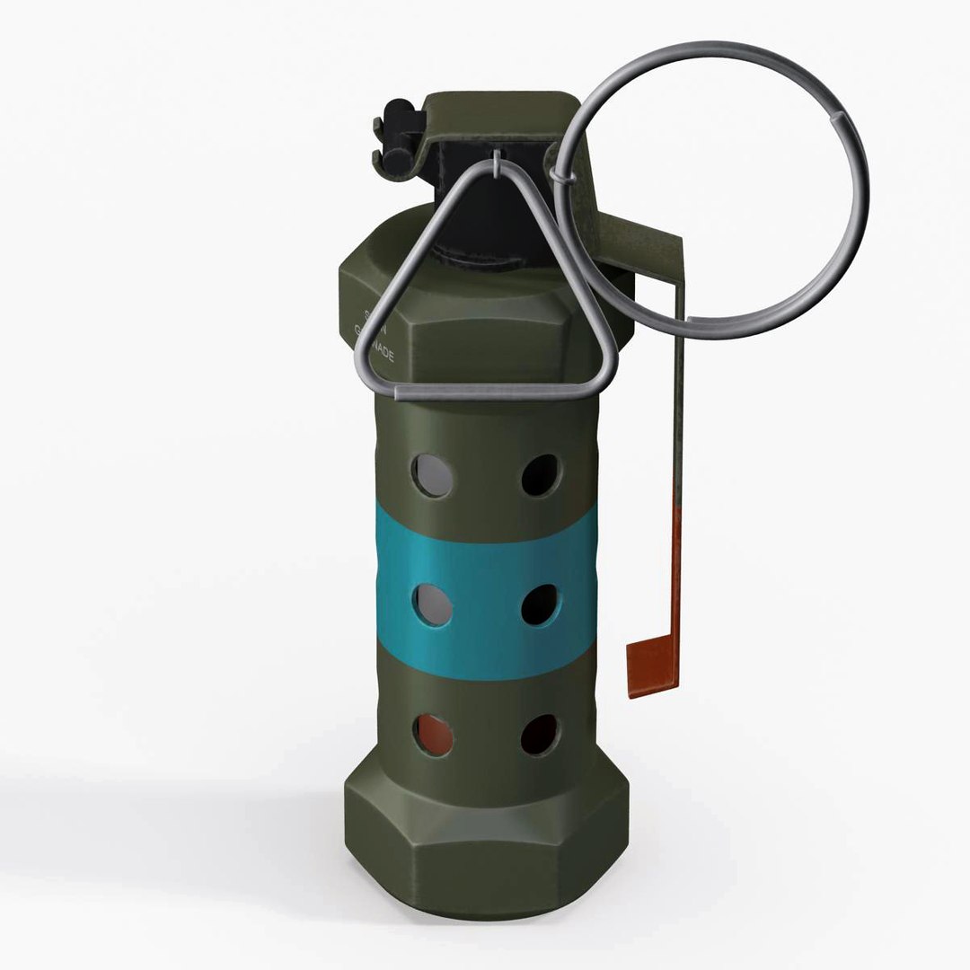 M84 Stun Grenade 3d Model