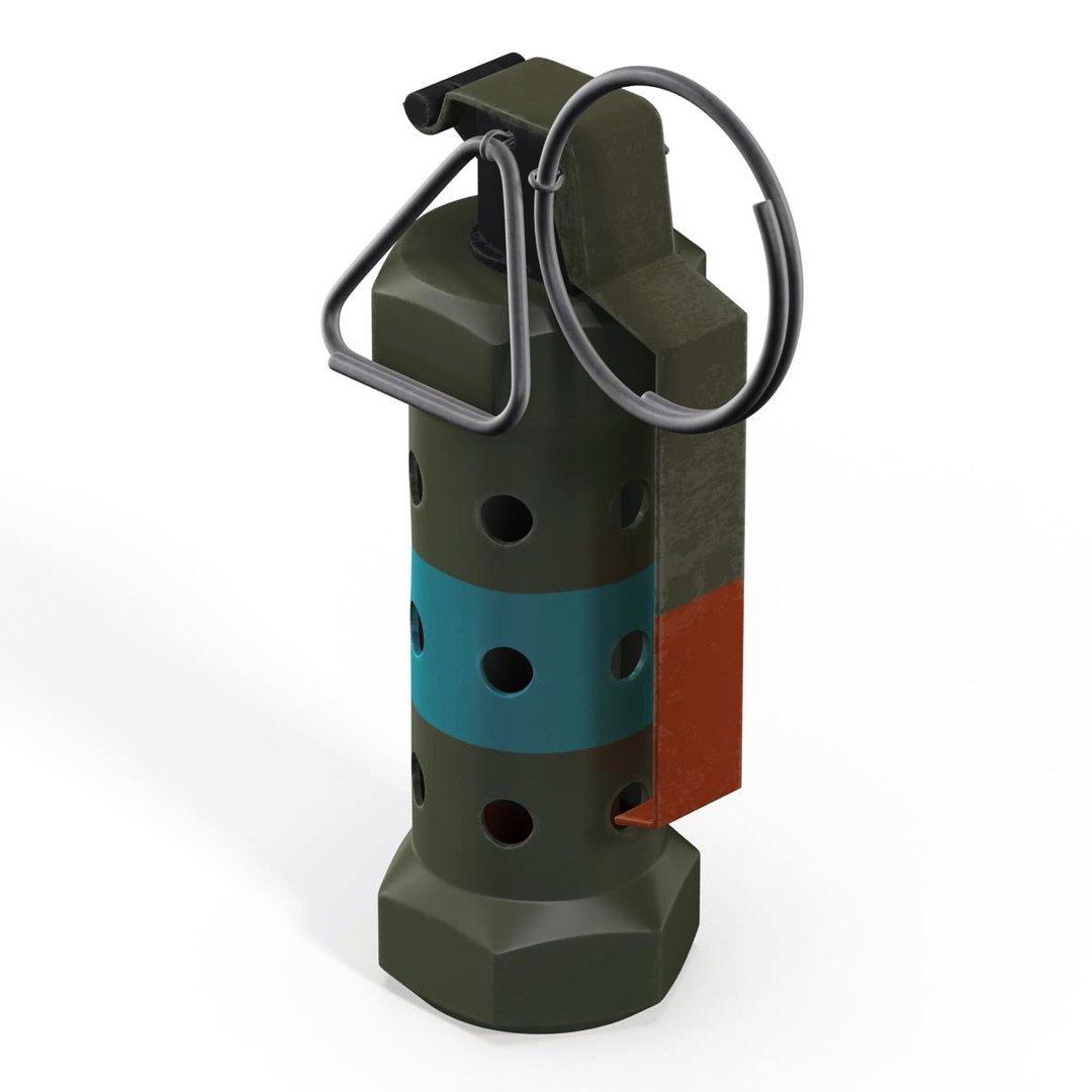 M84 Stun Grenade 3d Model