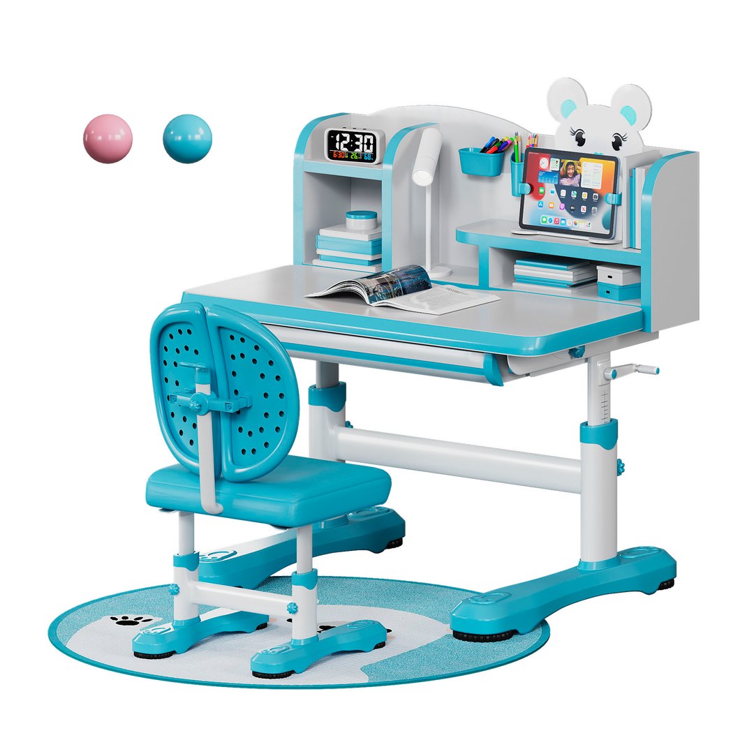 Children Table 3D Model - TurboSquid 2128534