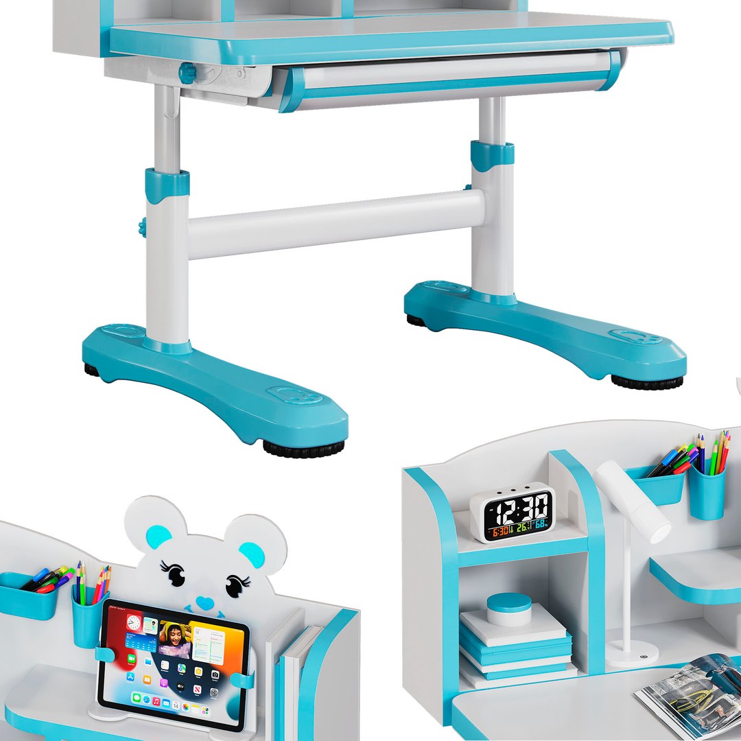 Children Table 3D Model - TurboSquid 2128534