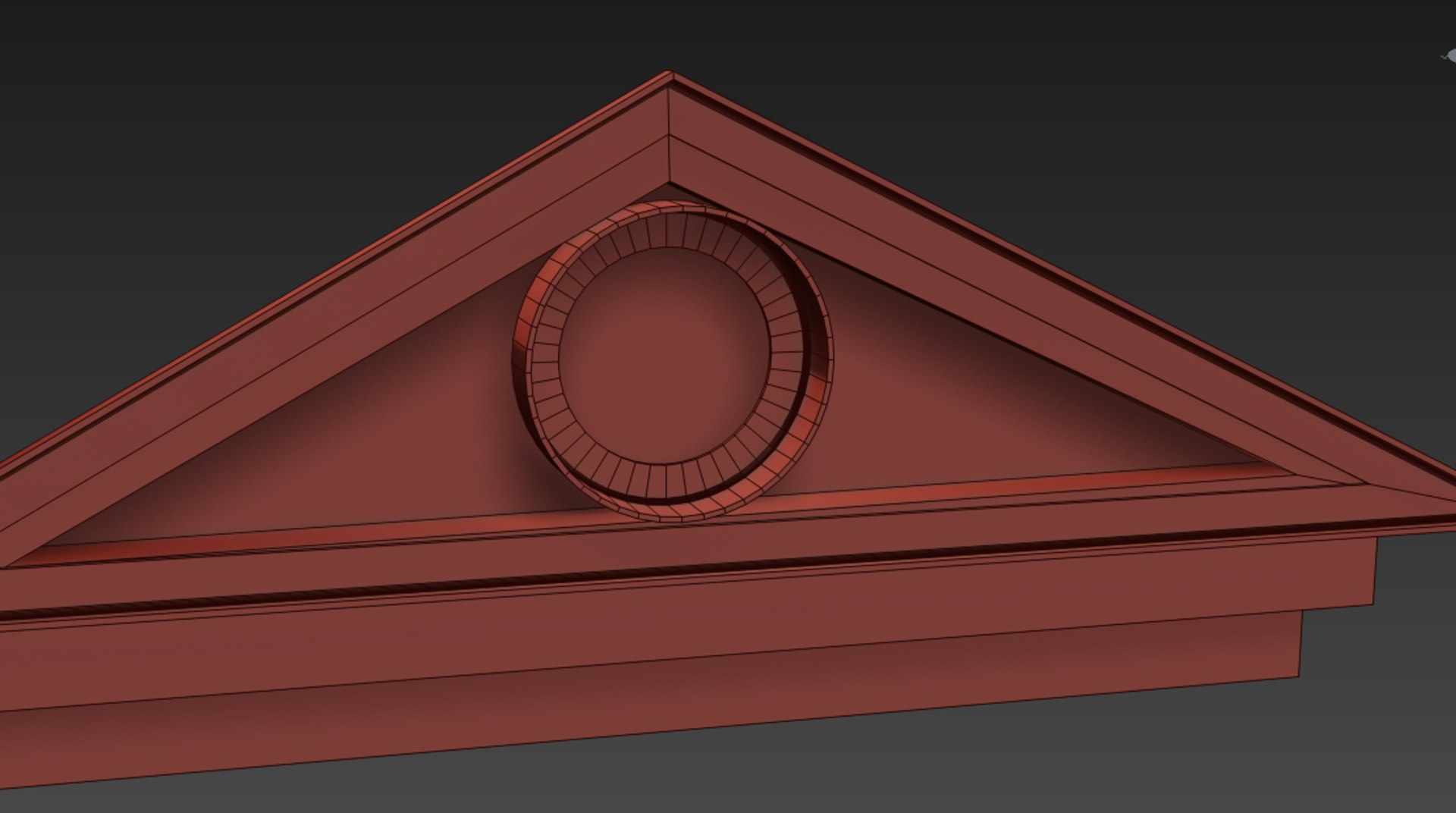 Free Neo Classic Fronton Model - TurboSquid 1490015