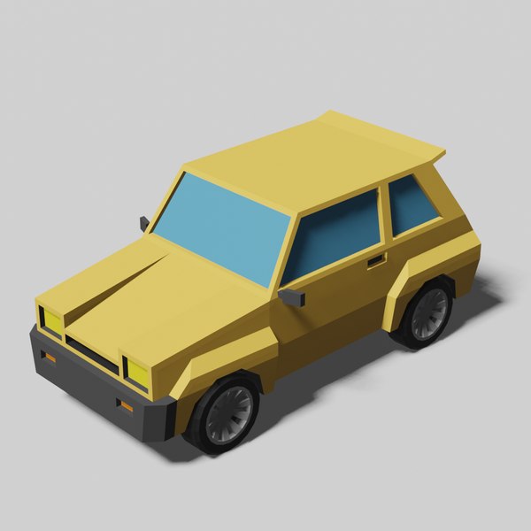 Cartoon Car glTF Models for Download | TurboSquid