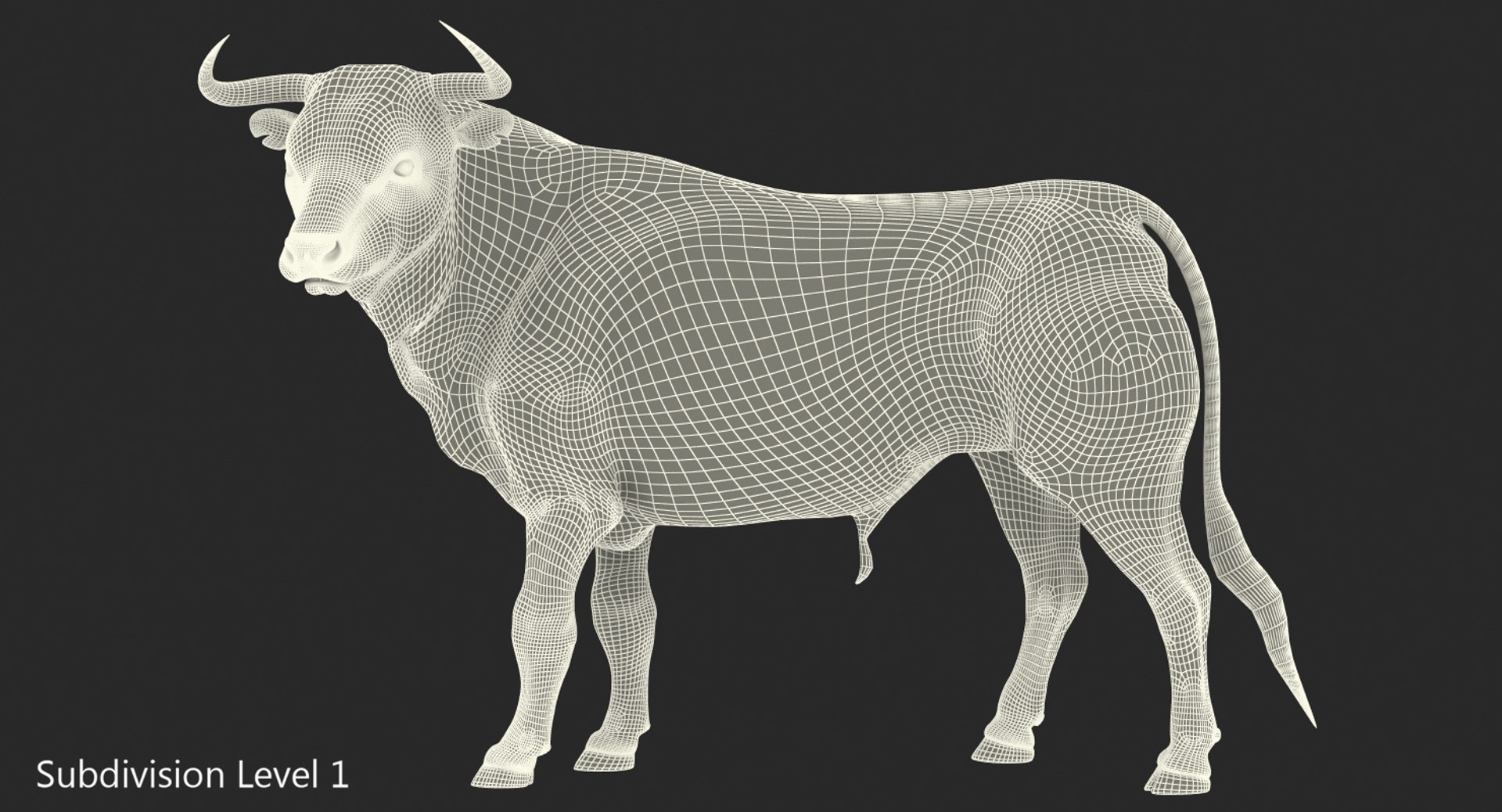 3D model bull standing pose - TurboSquid 1215642