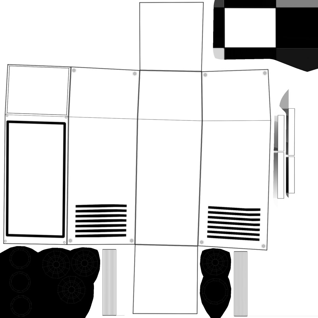 Circuit Panel Box 3D Model - TurboSquid 2270231