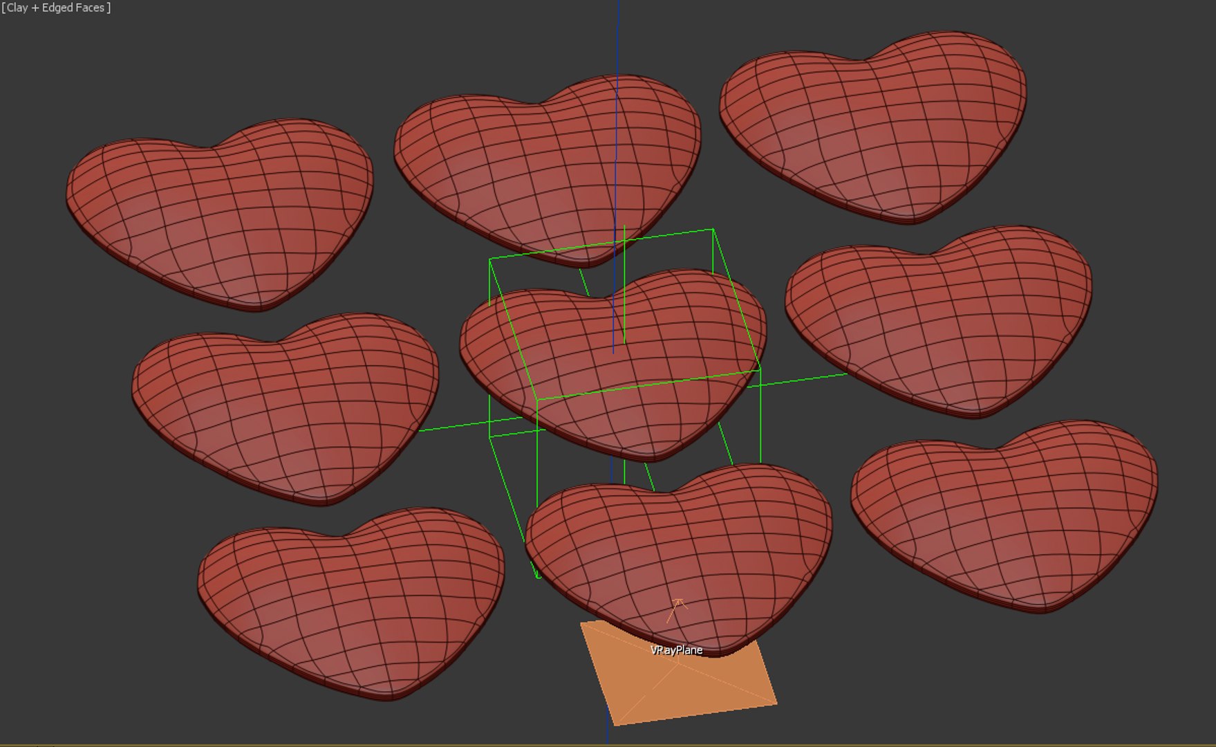 3D Model Set Heart Shaped Gemstone - TurboSquid 1389978