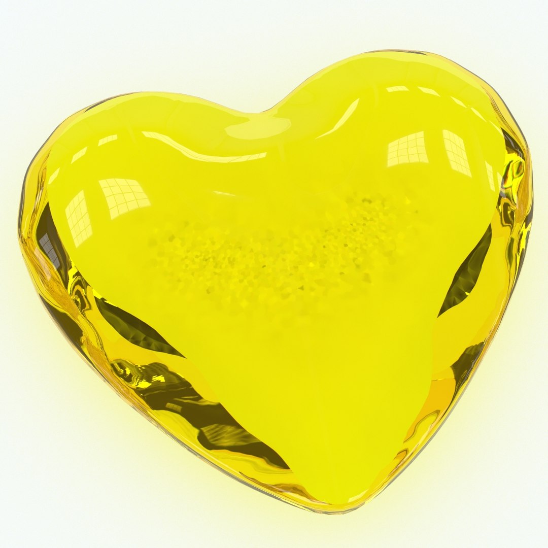 3D Model Set Heart Shaped Gemstone - TurboSquid 1389978