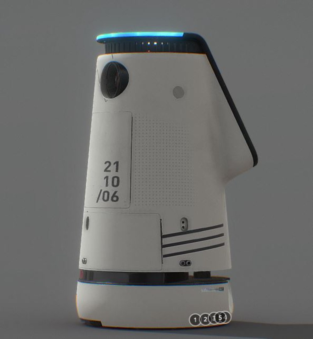 3D Service Robot Model - TurboSquid 2171990