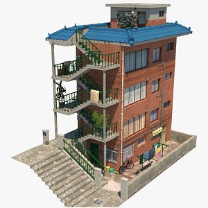 3d Residential Building Models