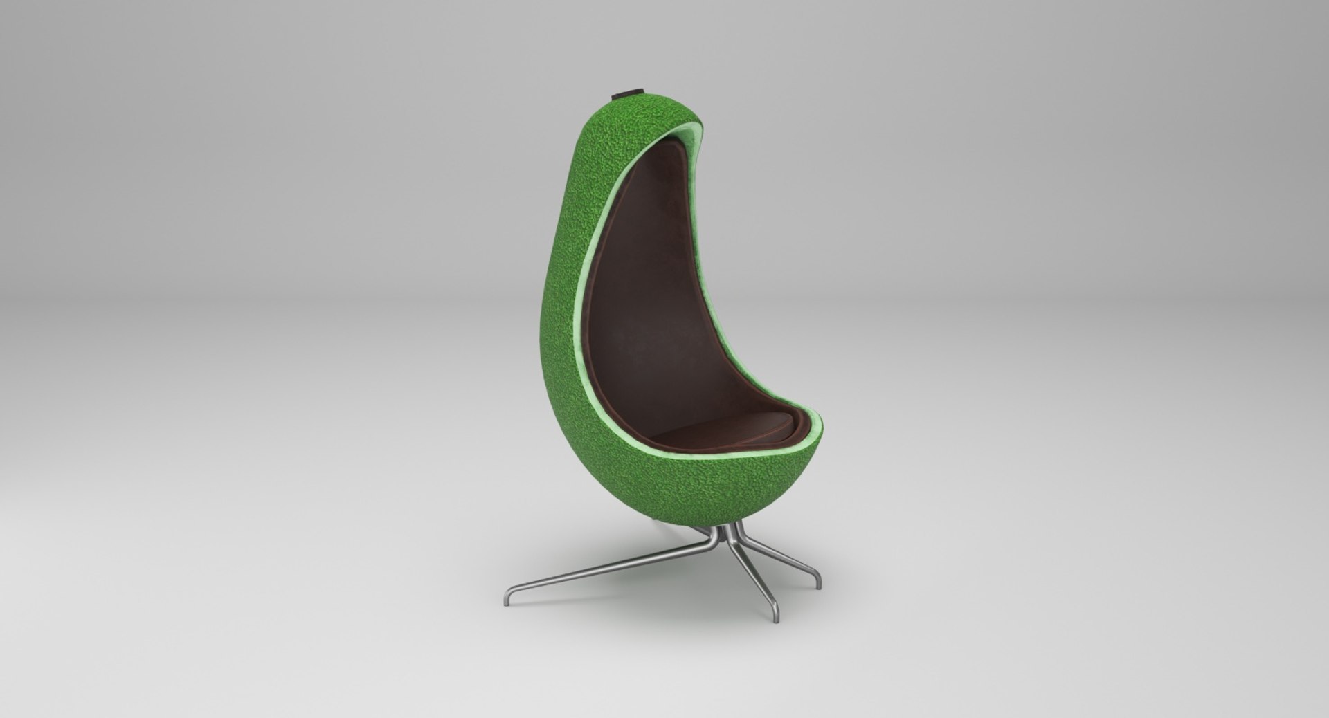 Avocado Chair Model - TurboSquid 1382055